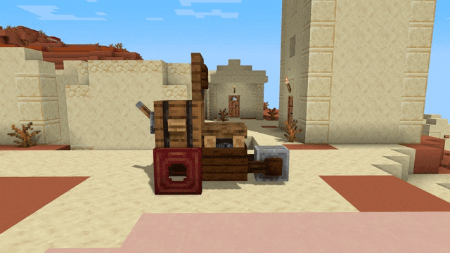 Upright touring trike by JotBot | Minecraft Build Tutorial